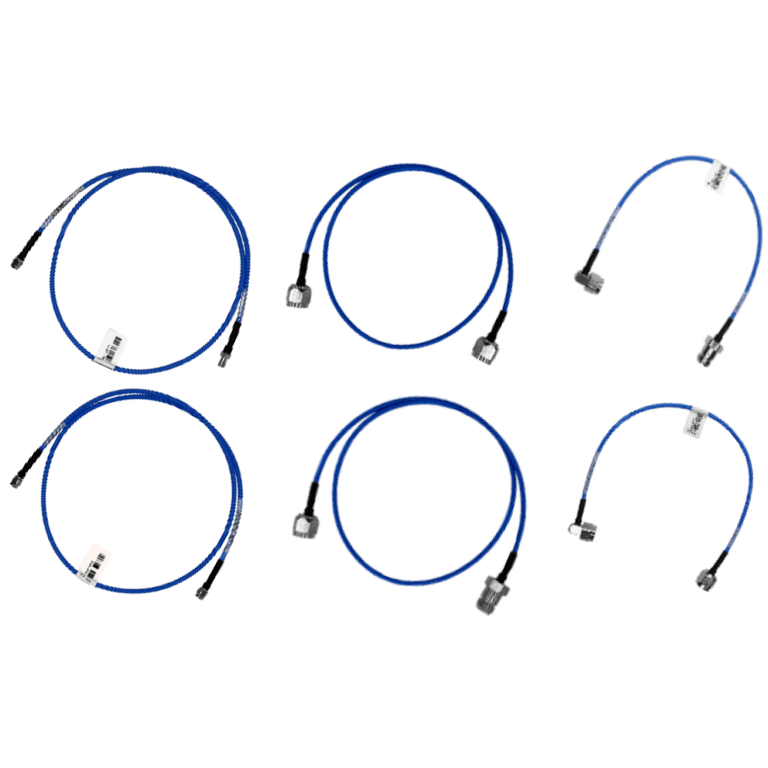 Blue Jacket – 0.141, Plenum Rated Jumper Cables (4.3-10 type, N-type)